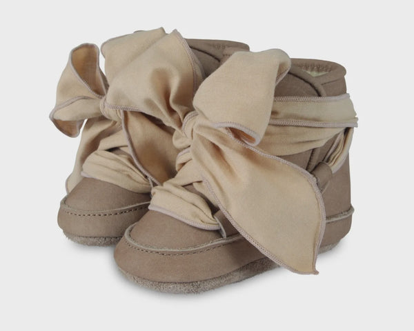 Anouk Lining Boots - Truffle Nubuck – laurenalexandraworld.com